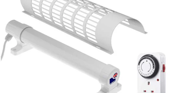 Morris Aluminium Tubular Heater 2ft Set | TubeHeaters.co.uk